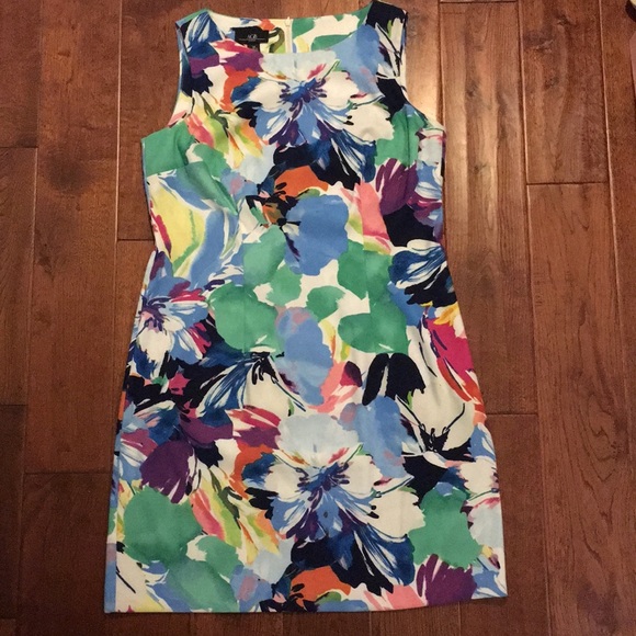 AGB | Dresses | Agb Multicolor Floral Dress | Poshmark